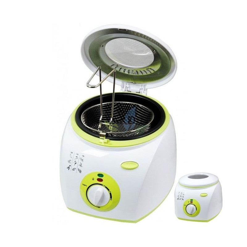 Freidora Eléctrica de Aceite, Potencia 1300W, Capacidad 2 Litros ...