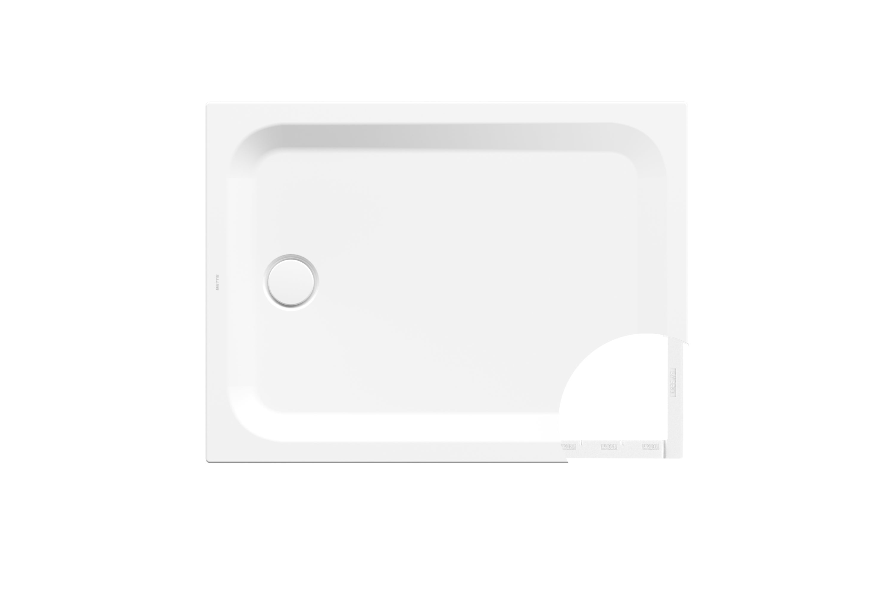 BetteUltra plato de ducha rectangular, 1200x700x35mm, 5979-439, Color ...