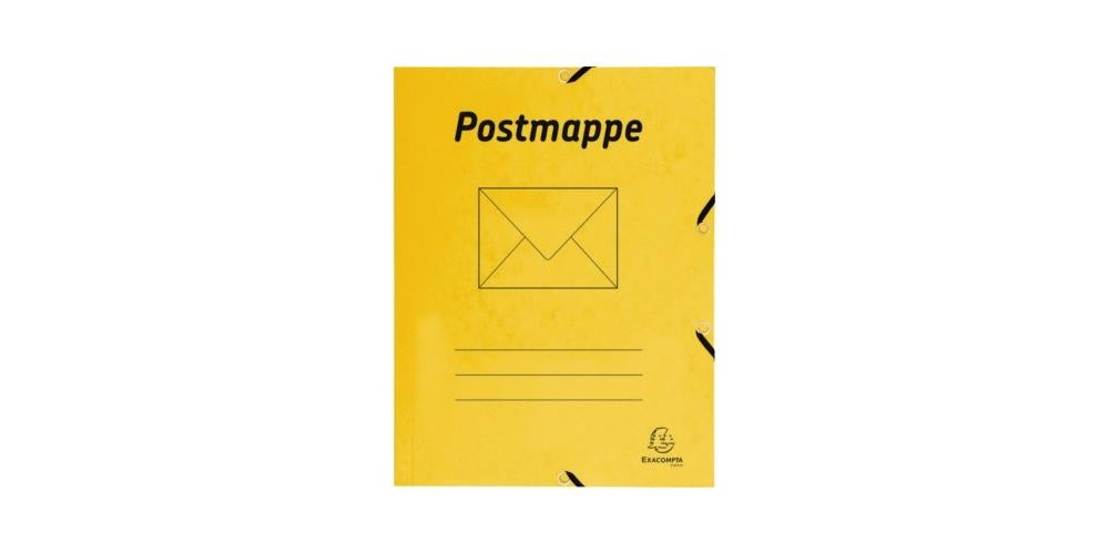 EXACOMPTA Postmappe Colorspan A4 mit Gummizug gelb | Leroy Merlin