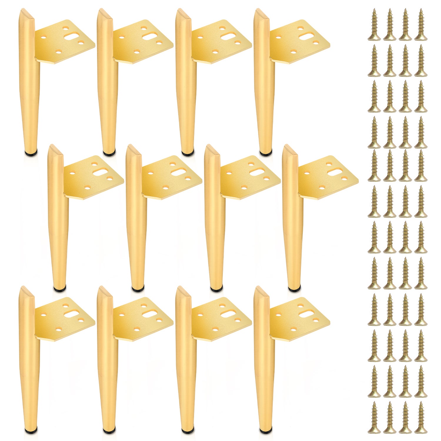 Juego de 12 Pies de Mueble Ajustable en Altura para Mueble Armario ...