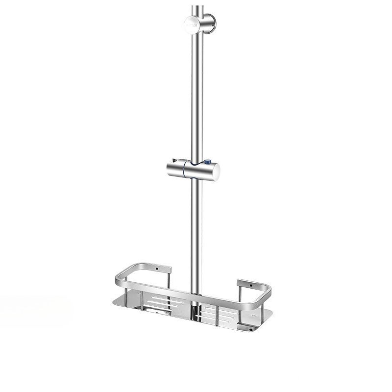 Barre de douche en acier inoxydable 304, base de douche réglable, support de douche avec barre ...