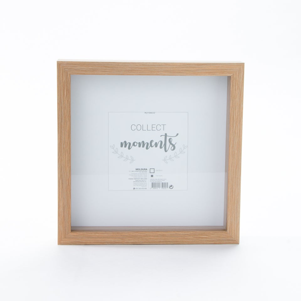 Cadre MOMENTS WOOD 23X23cm | Leroy Merlin
