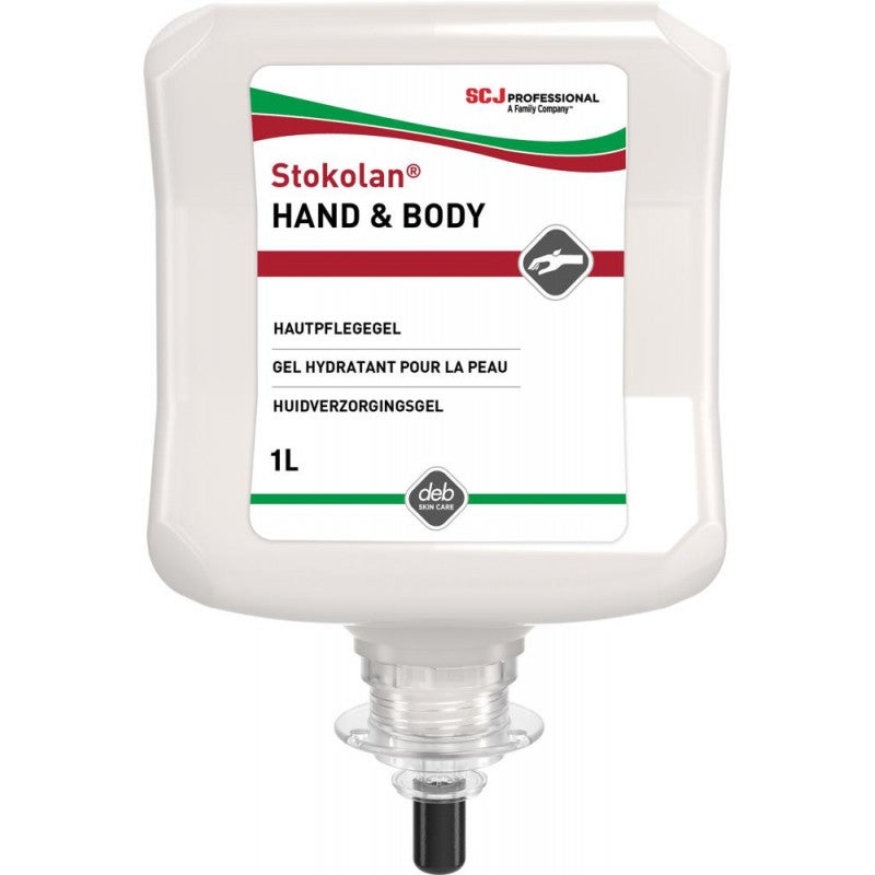 Lotion hydratante Stokolan Hand Body Lotion 1000 ml (Par 6) | Leroy Merlin