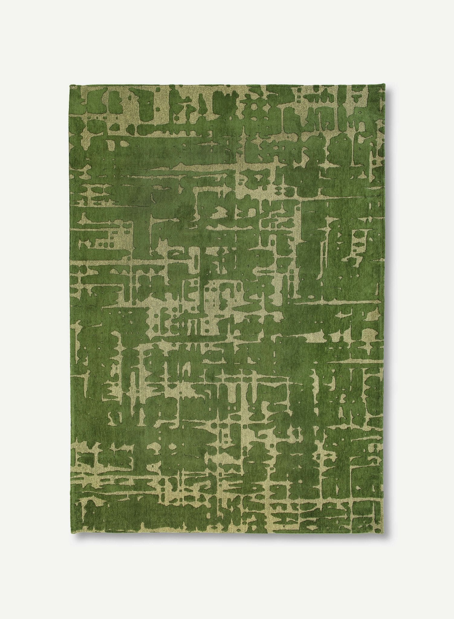 Baobab design - Tappeto strutturato effetto velluto - PerrierS Verde ...