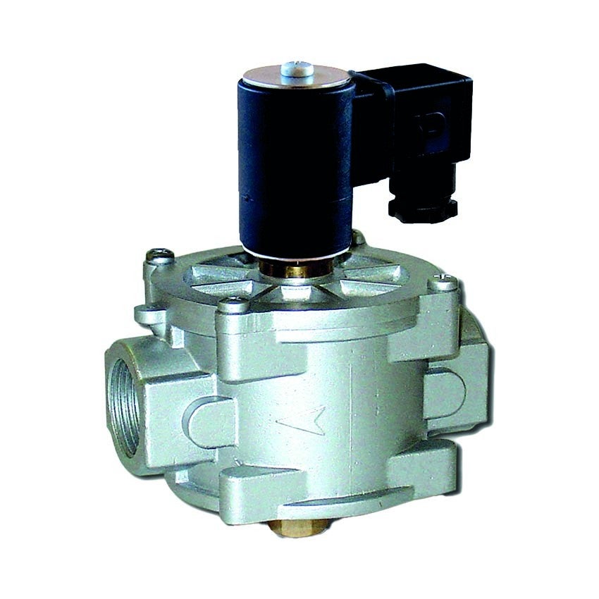 Electrovanne normalement fermée à réarmement manuel dn50/2" puissance ...