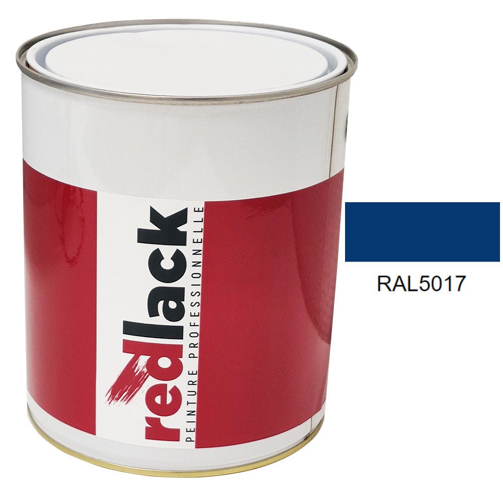Bote de 3 L de pintura – RAL 5017 Azul tráfico – mate – para múltiples ...