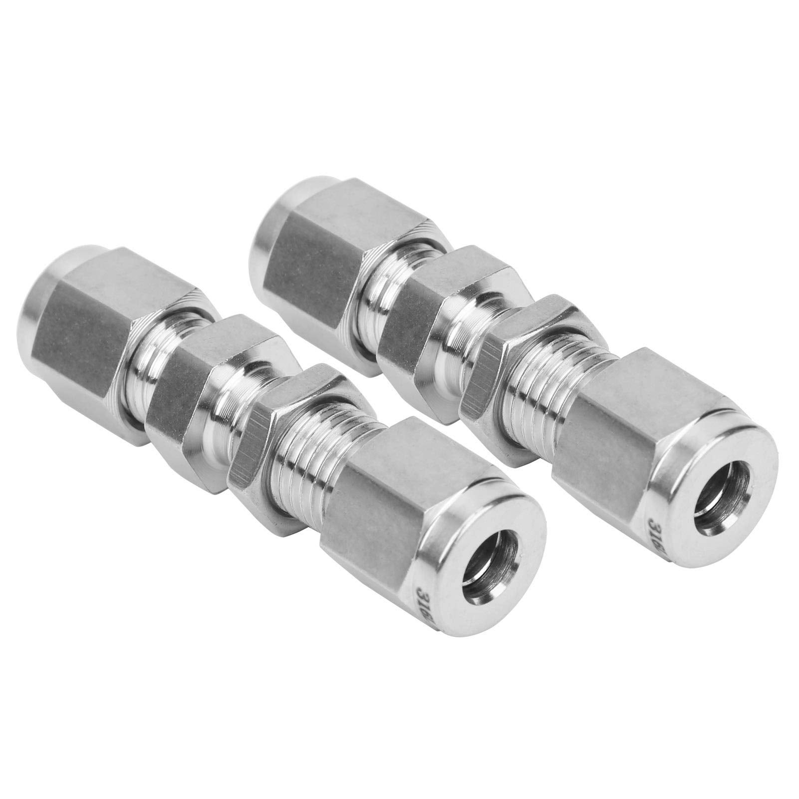 Connecteur de cloison 2 pièces en acier inoxydable 316, joint de montage de plaque d'usure à ...