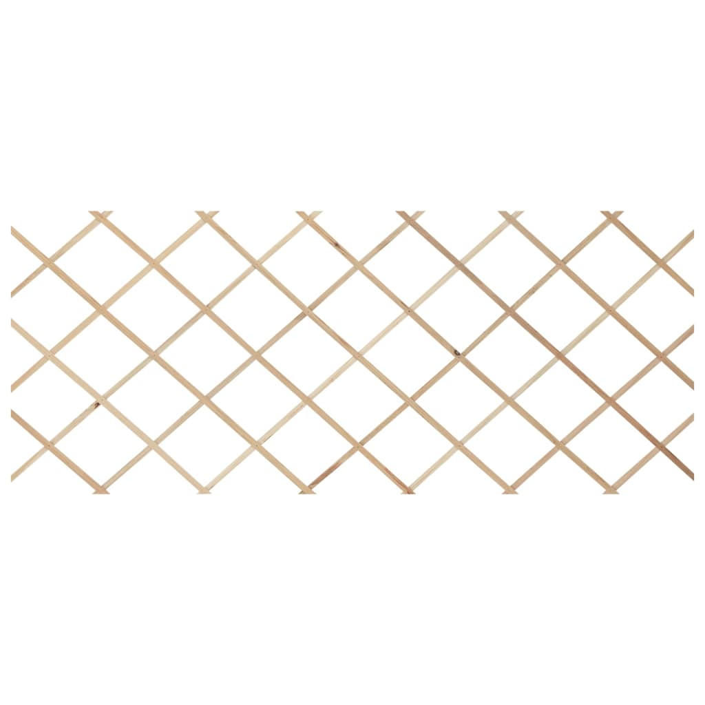 Clôtures en treillis 5 pcs Bois de sapin massif 180x80 cm CFW51559 ...