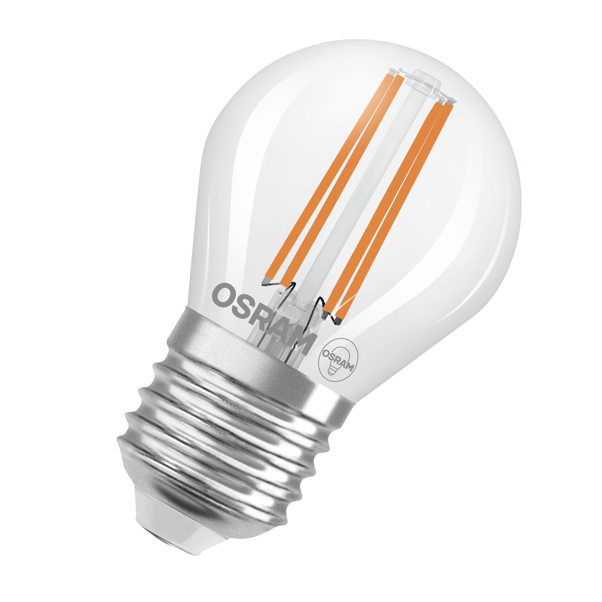 OSRAM LED Superstar Classic P 40 en forme de mini bouclassique, corps en verre transparent, 2,2 ...
