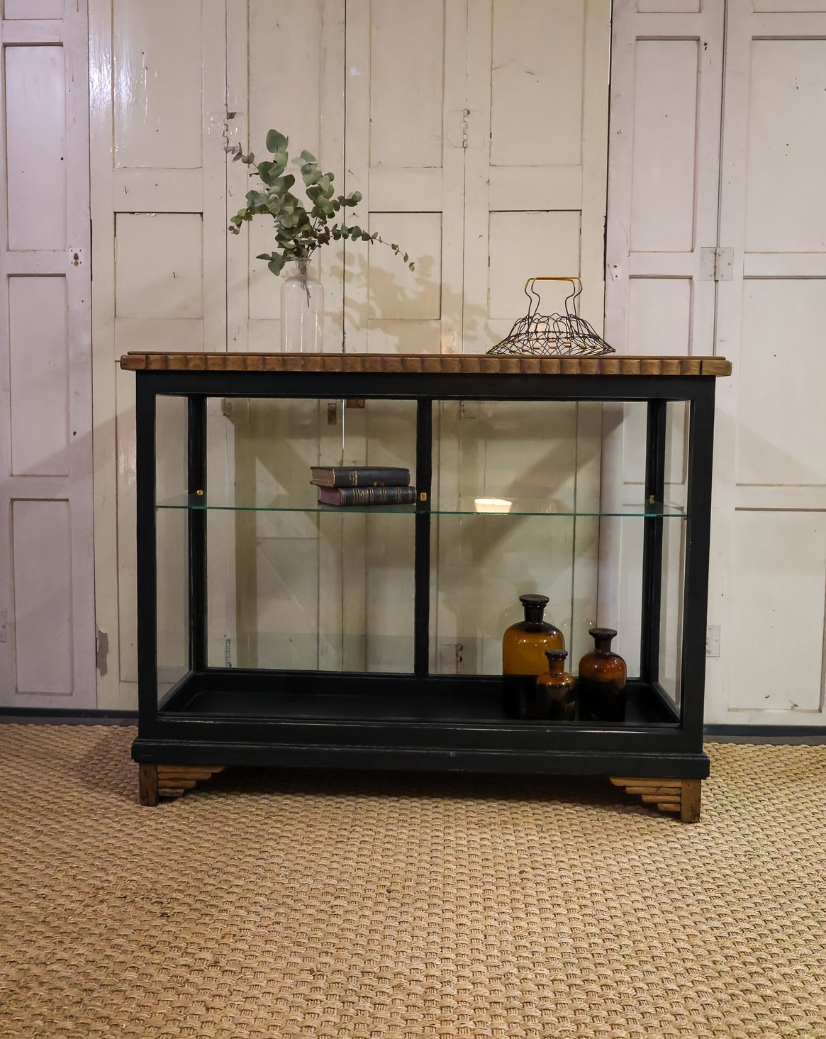 Vitrine Art Déco en bois Victoria N°116 - Bon état | Leroy Merlin