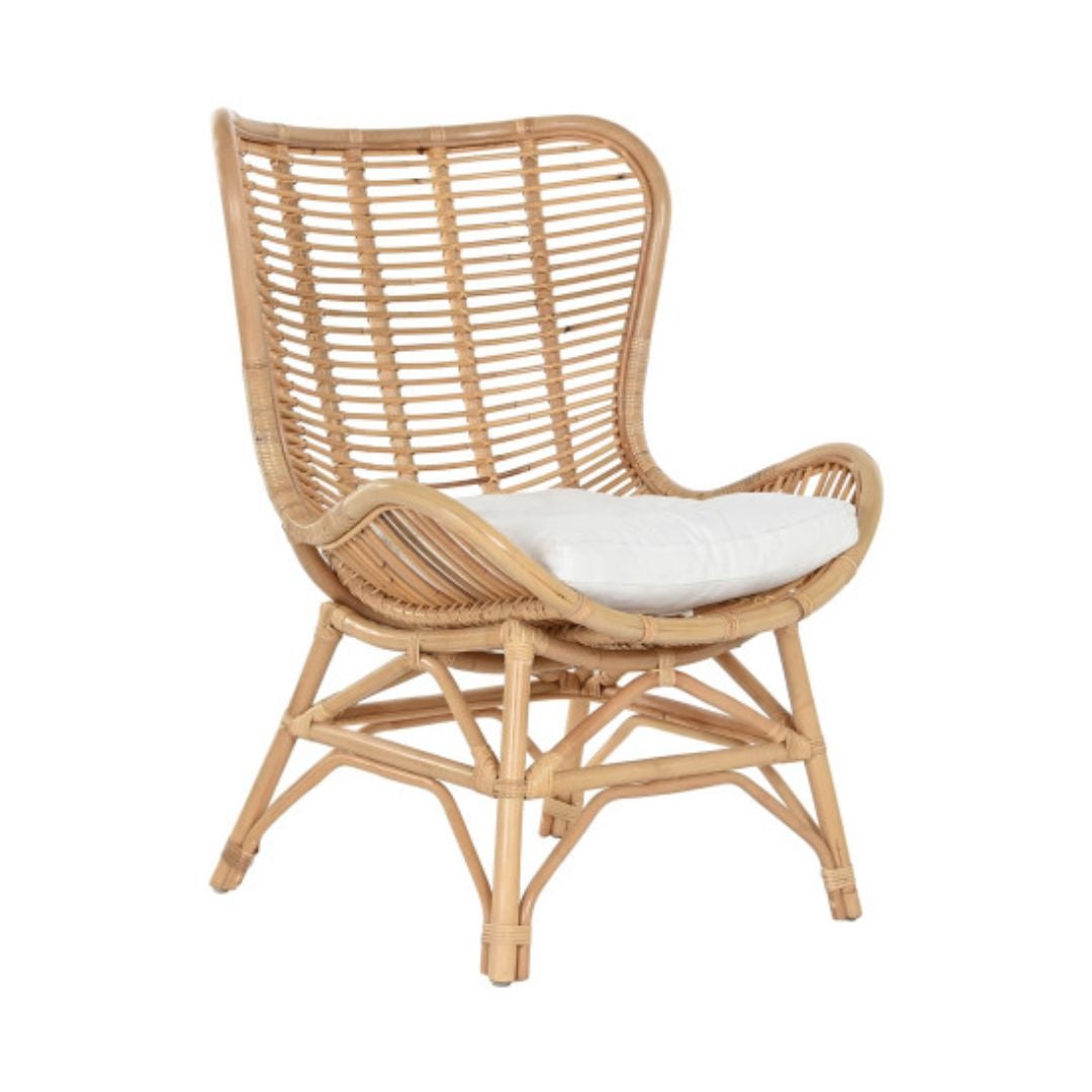 Sillón de Bambú-Ratán Natural 76 cm MB-215349 | Leroy Merlin