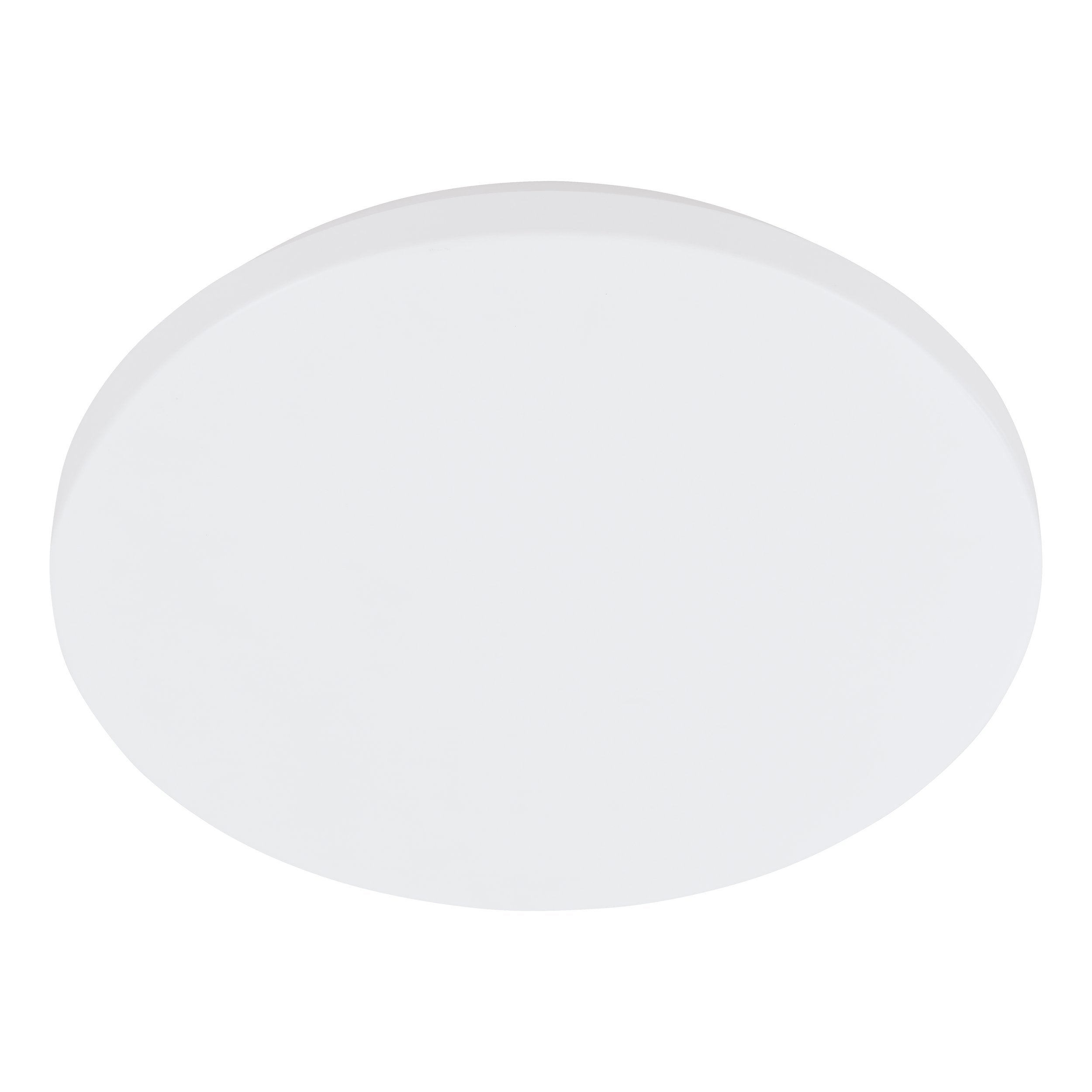 Plafoniera Tonda Moderna Frania-Ip Acciaio Bianco Plastica Led 18W ...