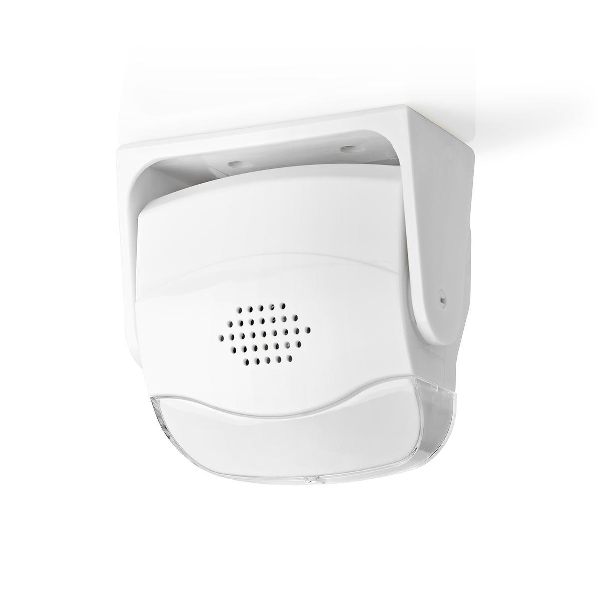 Nedis Alarme détecteur de mouvement - AMLRMMW40WT - Blanc | Leroy Merlin