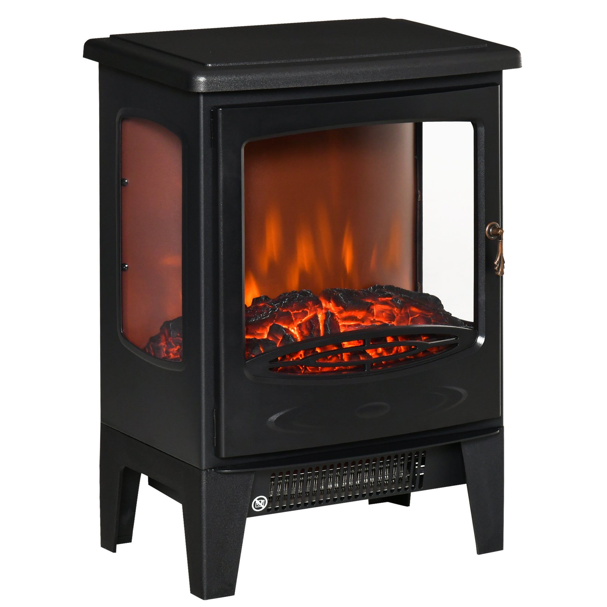 Cheminée électrique avec chauffage, cheminée électrique 1800 W avec ...