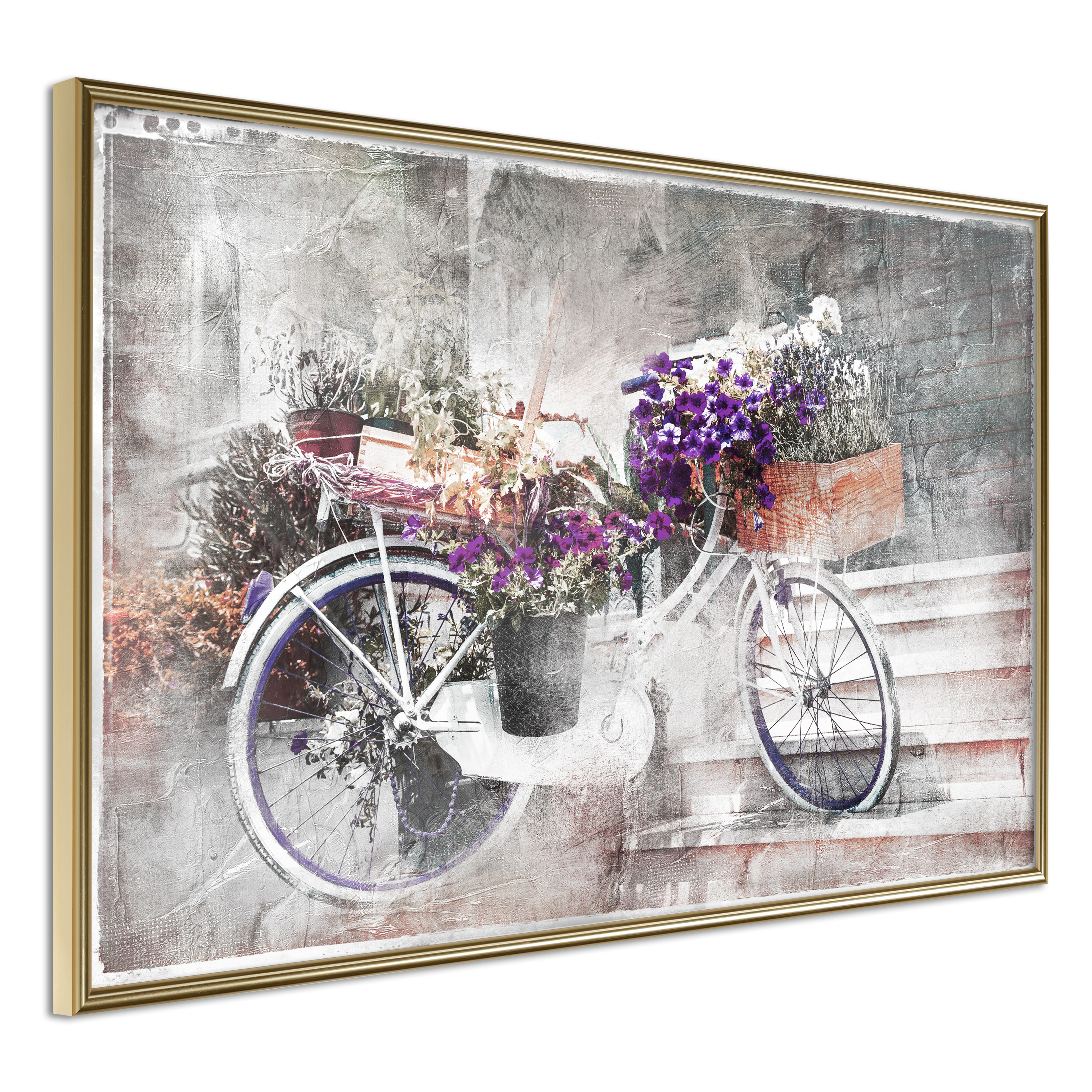Poster et affiche - Flower Delivery - 90x60 | Leroy Merlin