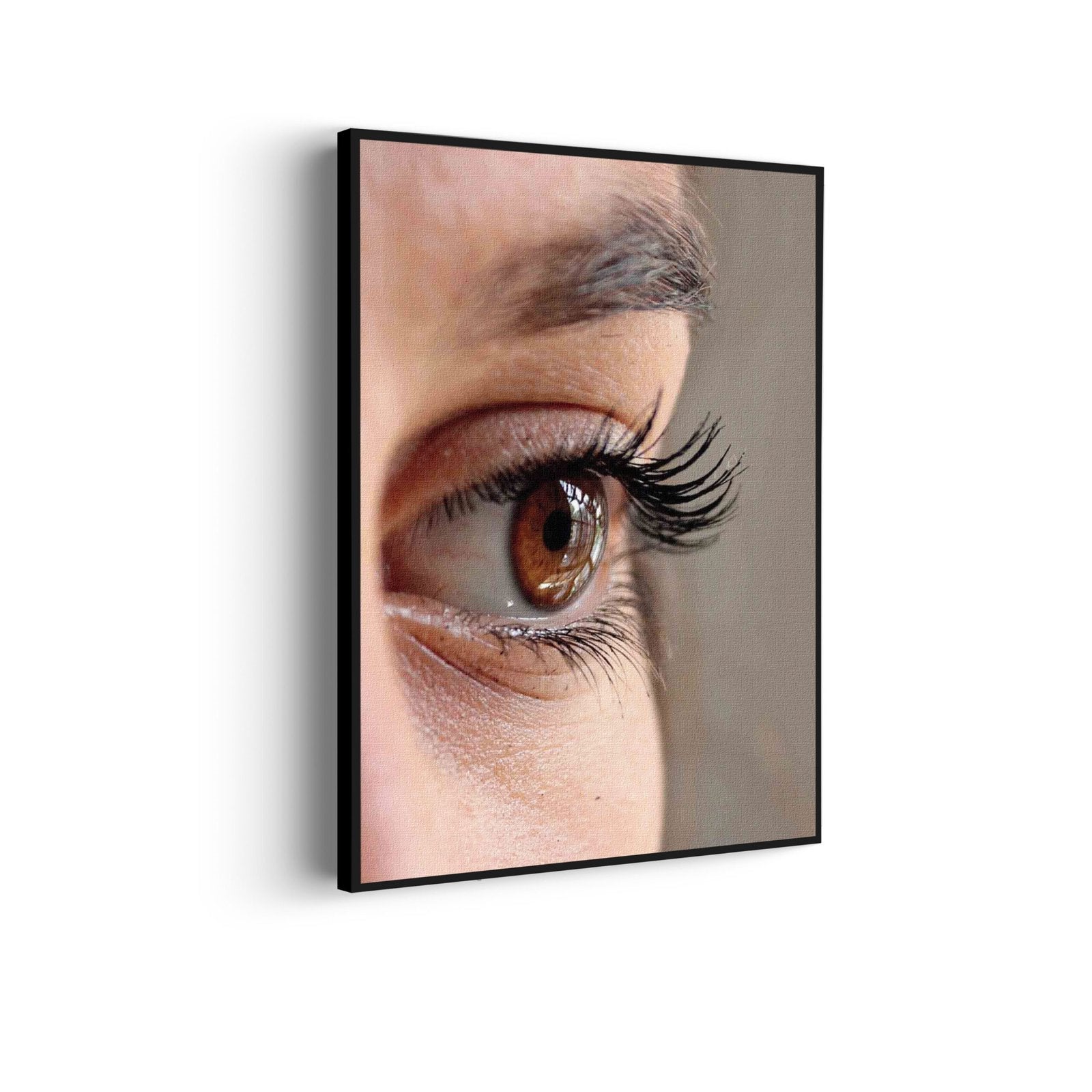 Peinture Acoustique - L'œil brun - AW 0.90 - 86X120cm | Leroy Merlin