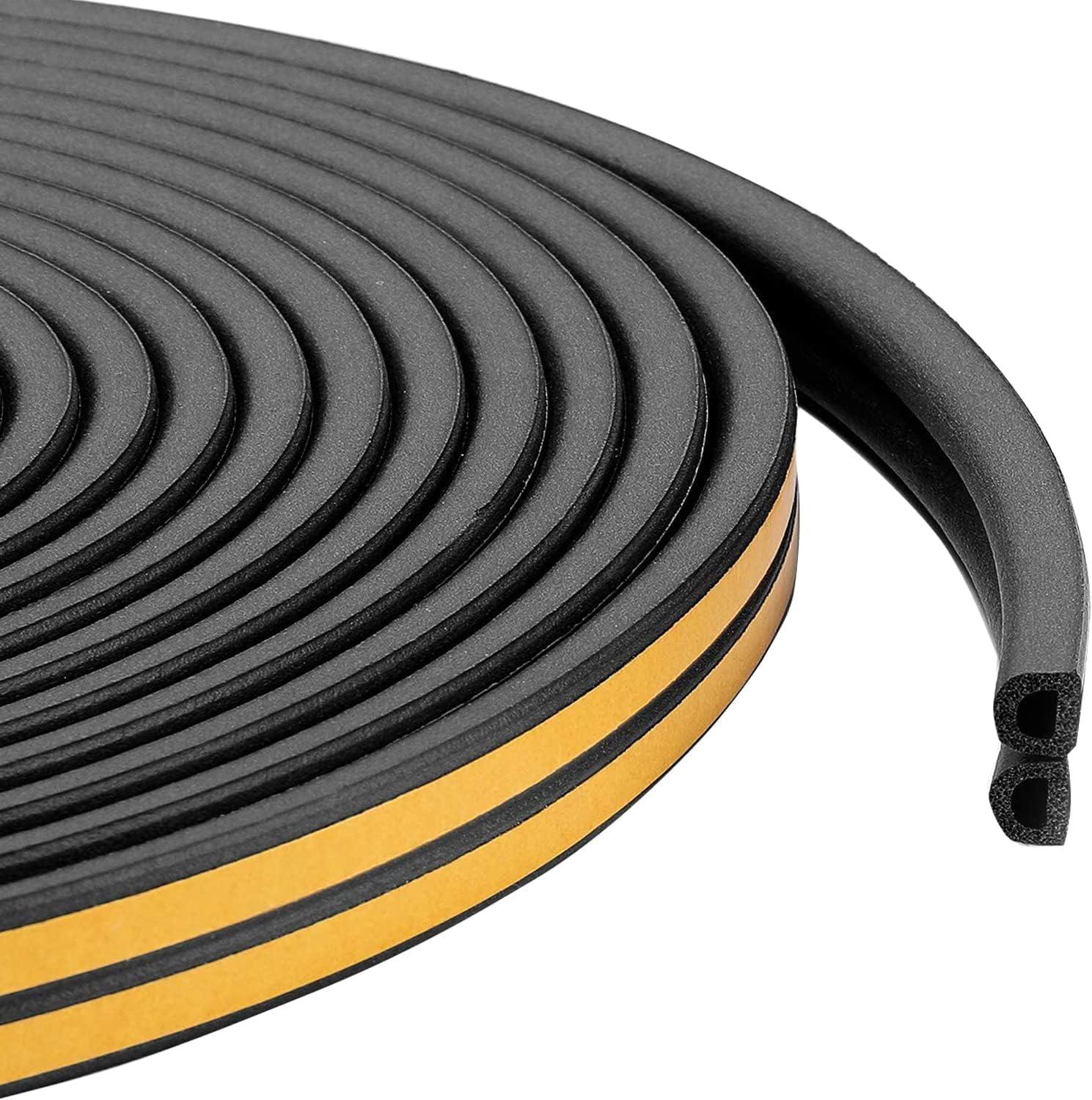 Bande d'étanchéité en mousse auto-adhésive de type D pour portes et ...