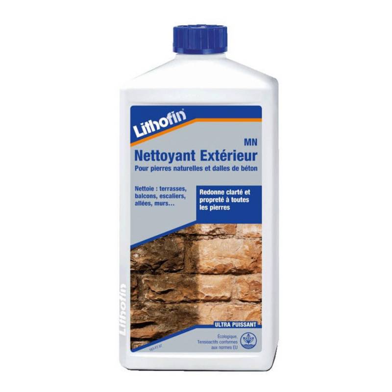 Lithofin MN Nettoyant exterieur - Nettoyant Pour Pierre Naturelle 1L ...