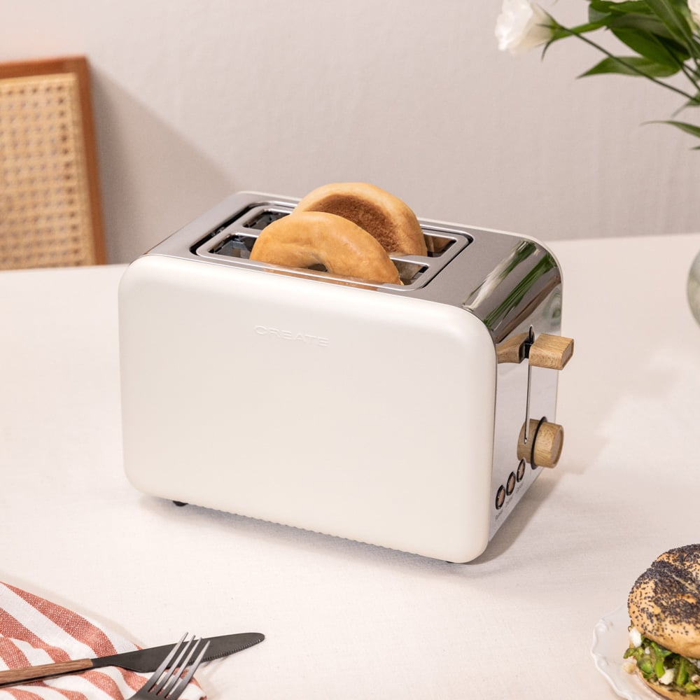 CREATE - TOAST RETRO - Tostadora para rebanadas anchas | Leroy Merlin