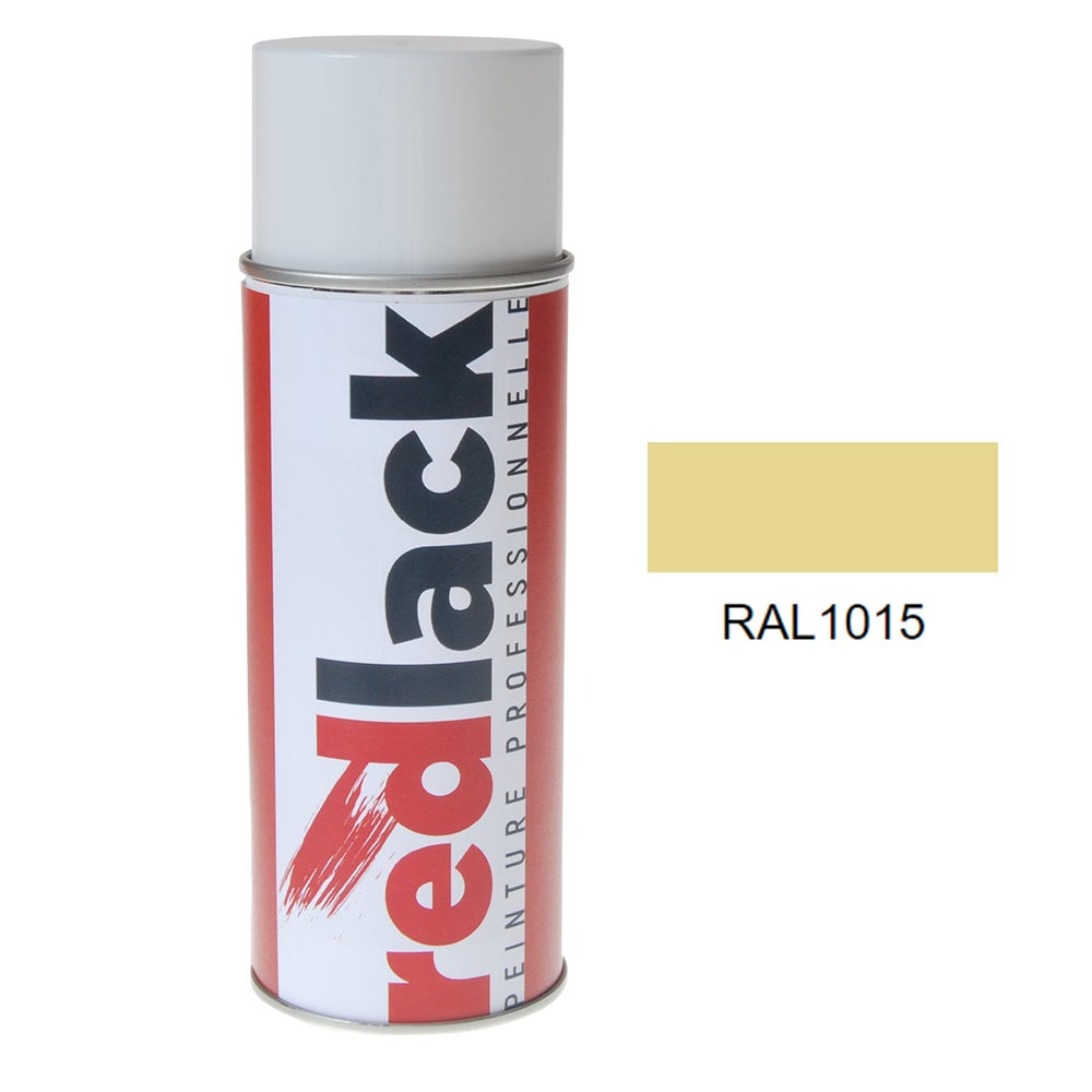Pintura en spray Marfil Claro RAL 1015 Satinado multisoporte Rojo Laco ...