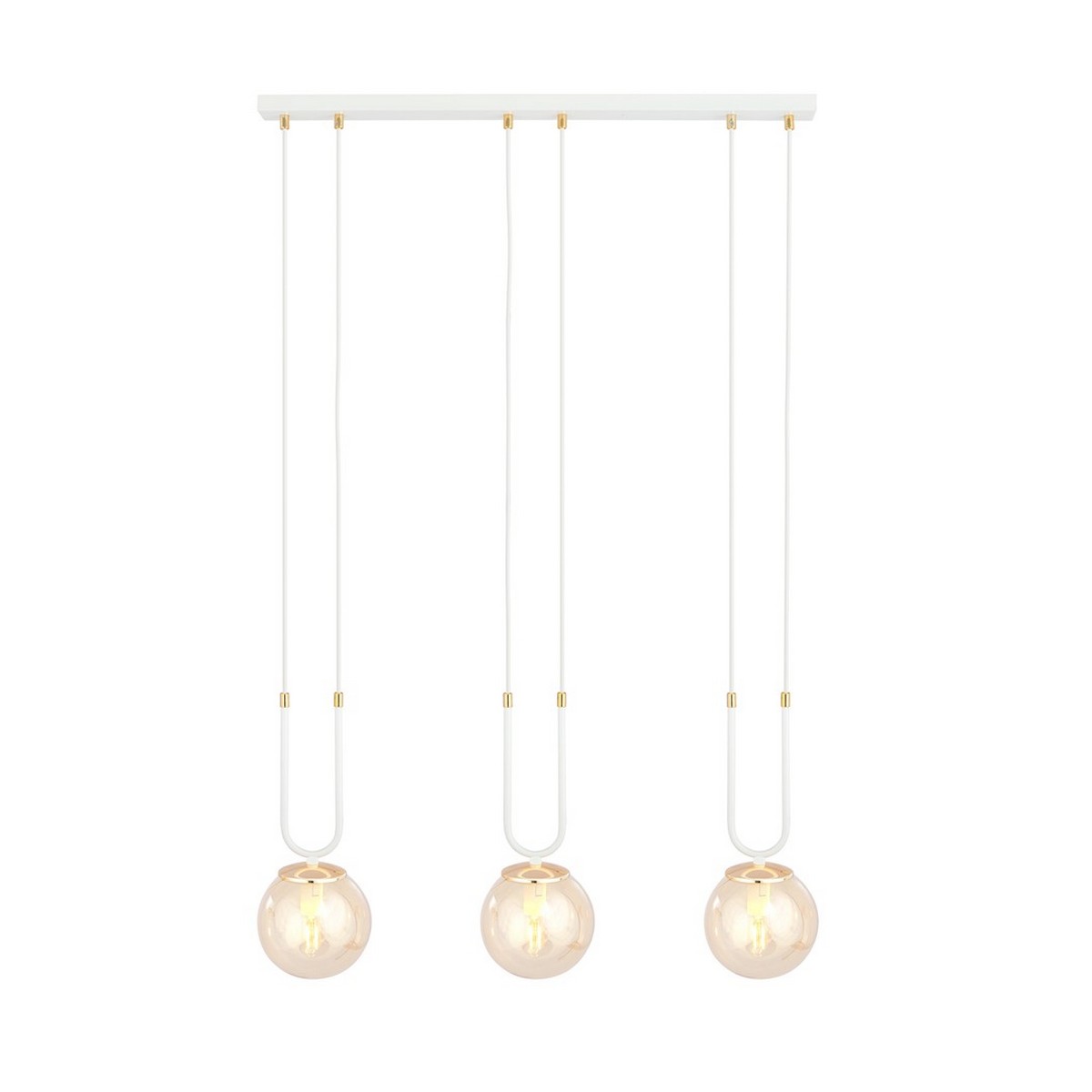 Lámpara de Suspensión Glam 13, Acero, Blanco, Seven Design | Leroy Merlin