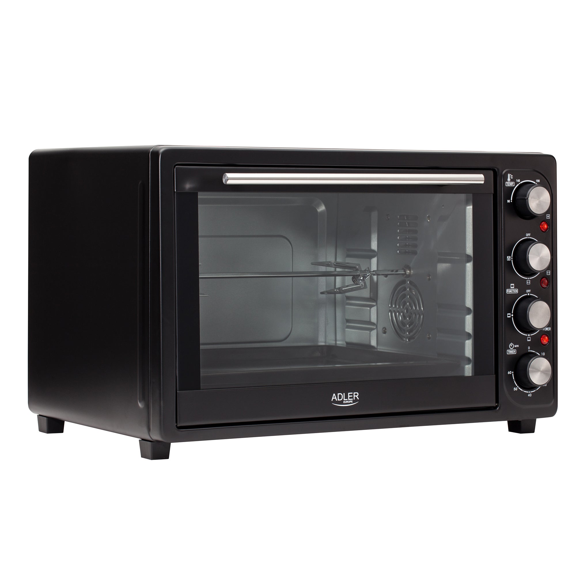 Four à convection électrique45 litres, acier inoxydable, rôtissoire à ...