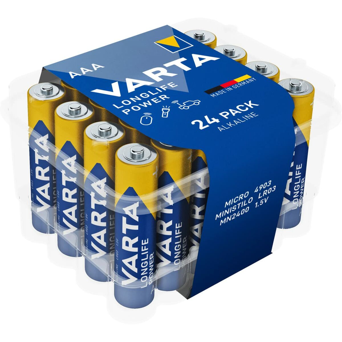 Pilas Varta 1,5 V (24 Unidades) | Leroy Merlin