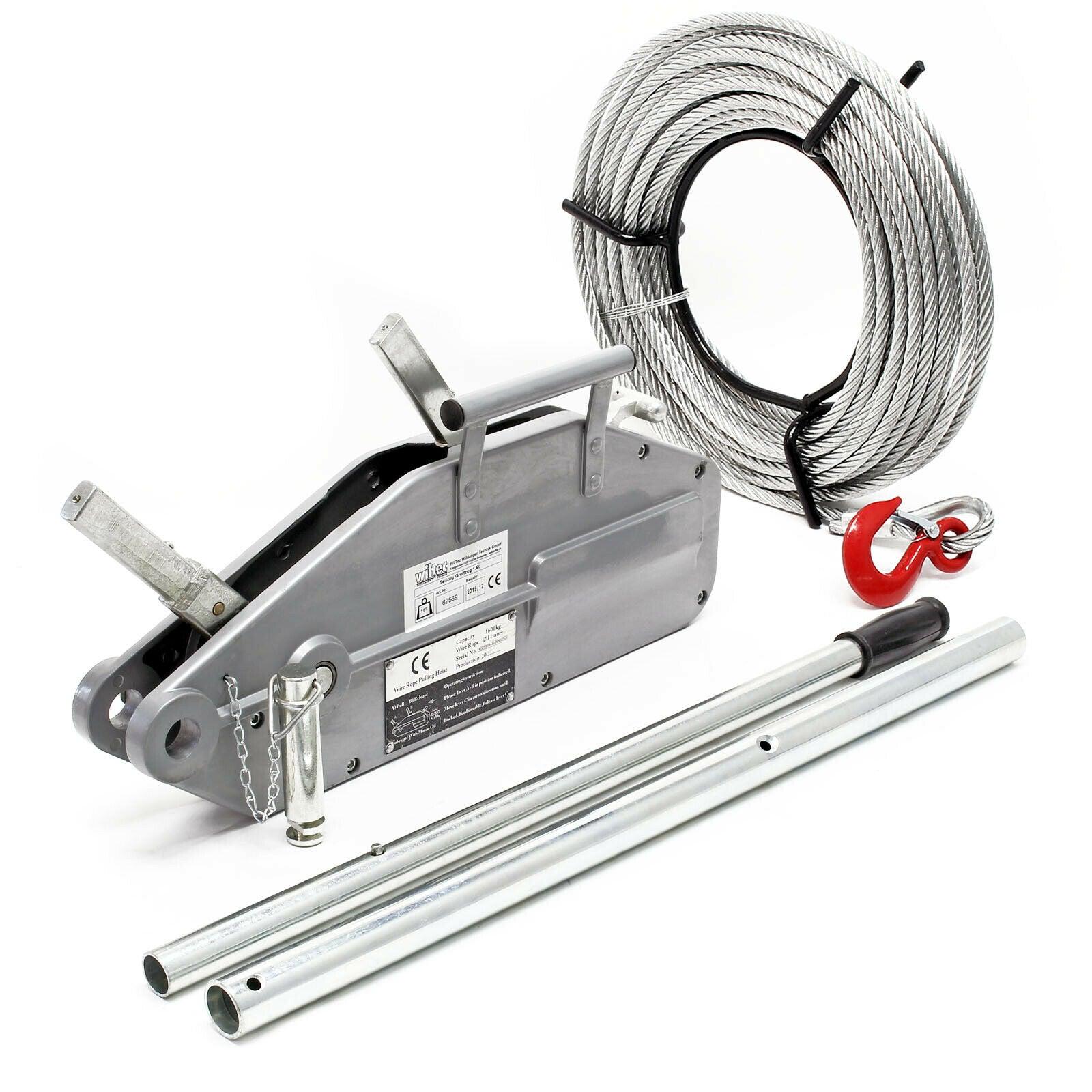 Câble traction jusqu'à 1600 kg 20 m câble diamètre 11 mm pour tirer ...