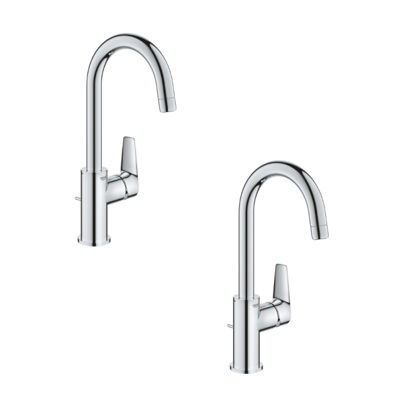 GROHE Mitigeur lavabo taille L Quickfix Start Edge x2 | Leroy Merlin