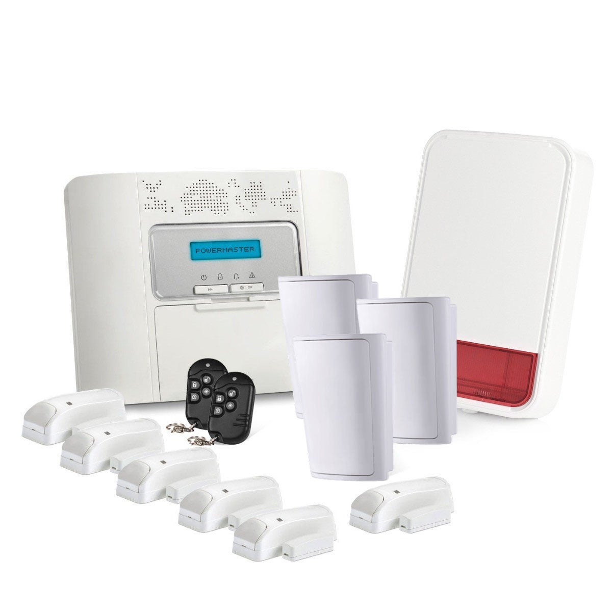 POWERMASTER KIT6 - Alarma inalámbrica para el hogar PowerMaster 30 ...