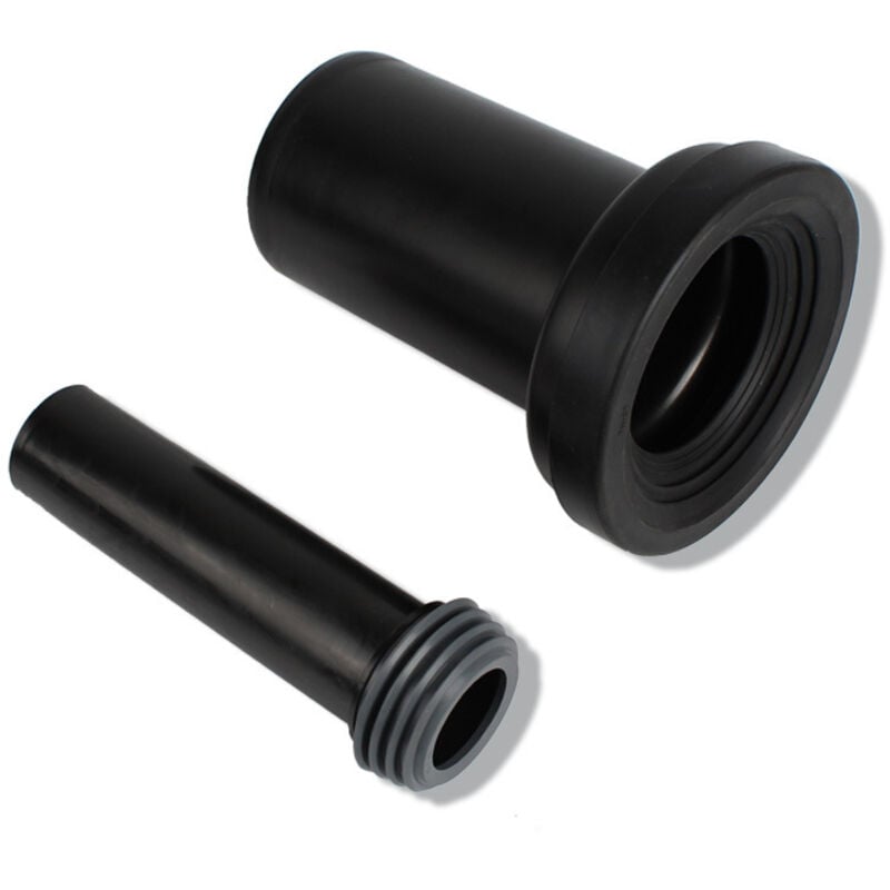 Kit de desagüe para inodoro de 18 cm. Juego de manguitos para inodoro ...