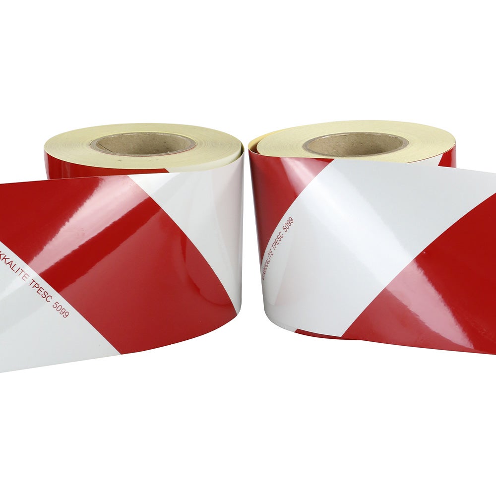 Kit balisage véhicule adhésif - 2 rouleaux (D et G) de 46m - Classe 1 ...