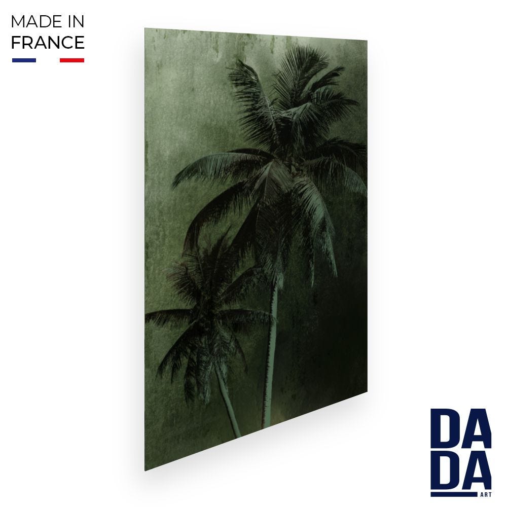 Affiche Palmiers Exotiques 50x70cm Fabriqué En France Dada Art