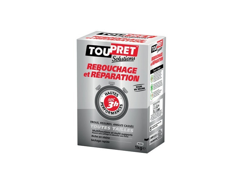 Enduit De Rebouchage Haute Performance 1Kg En Poudre Mur/Plafond | Bricoman