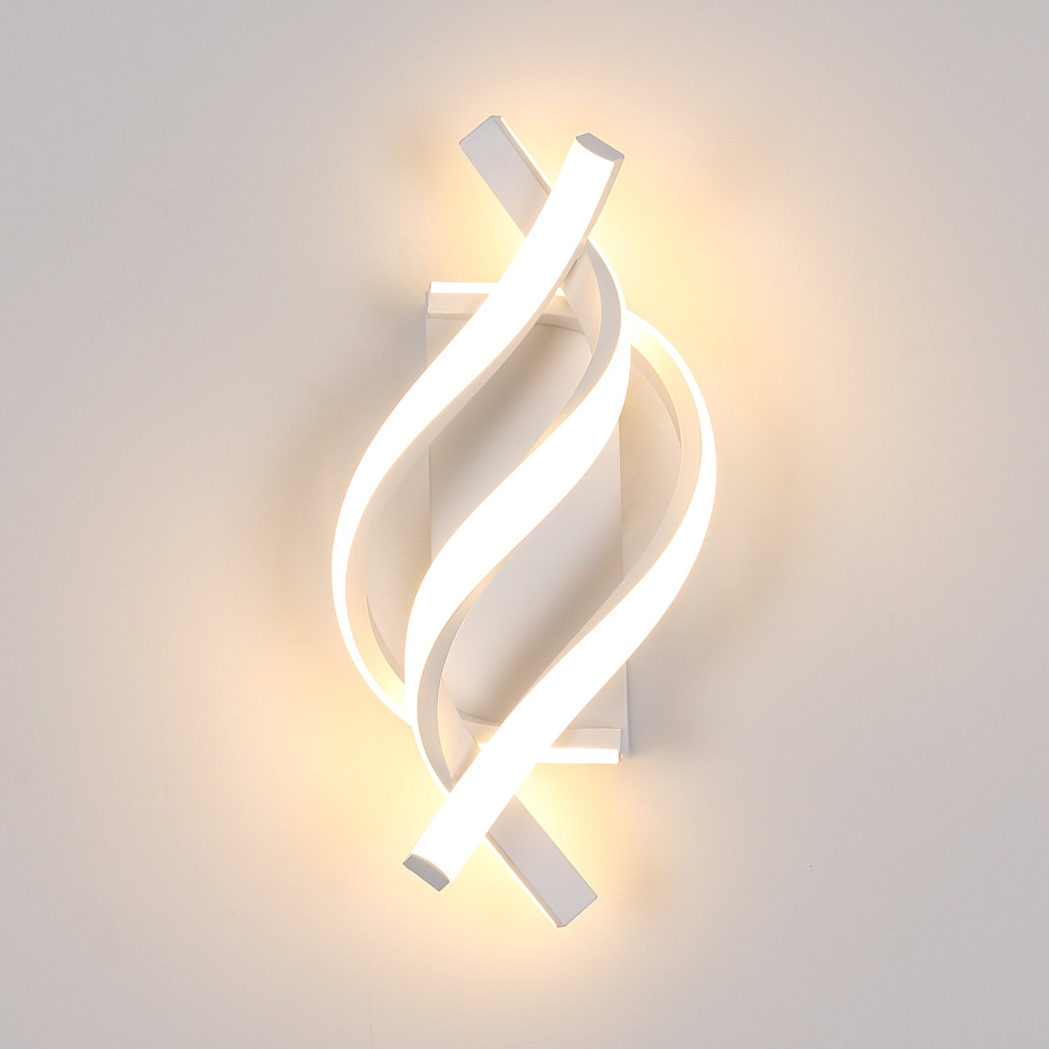 GOECO Applique Murale LED Moderne, Lumière Douce 3000K, Élégant ...