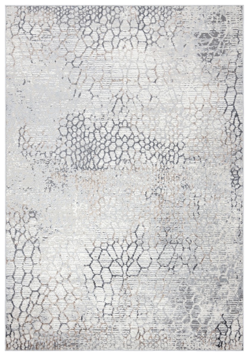 Tapis d'intérieur Portland Mazovia Rectangle 220 x 160 Beige Crémeux ...