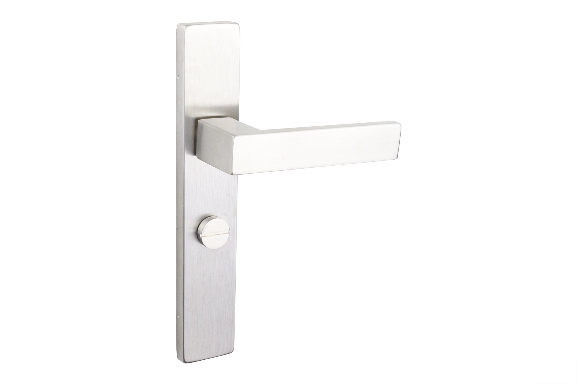 Wovar Poignée de porte Lavuzo Imperio inox plaque rectangulaire WC63/8 ...