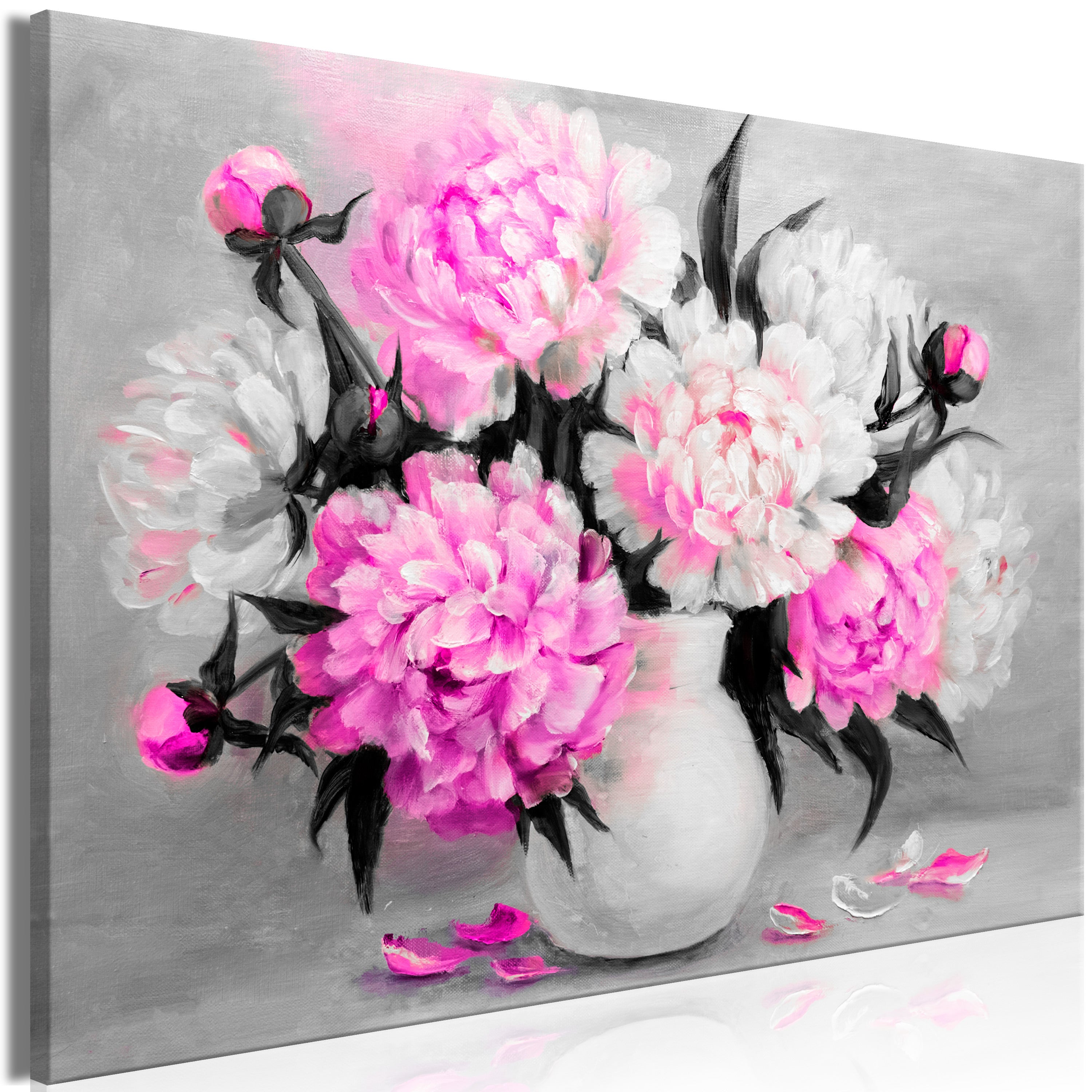 Tableau - Fragrant Colours (1 Part) Wide Pink [30x20] | Leroy Merlin