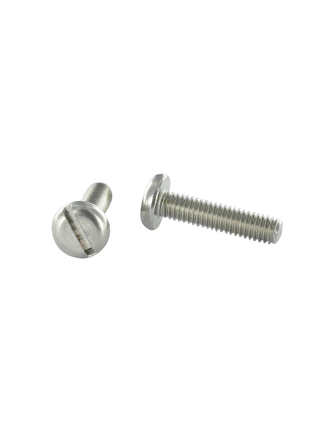 Vis métaux Inox A2 Tête cylindrique large TCL Fendue M2.5X10-1 piece | Leroy Merlin