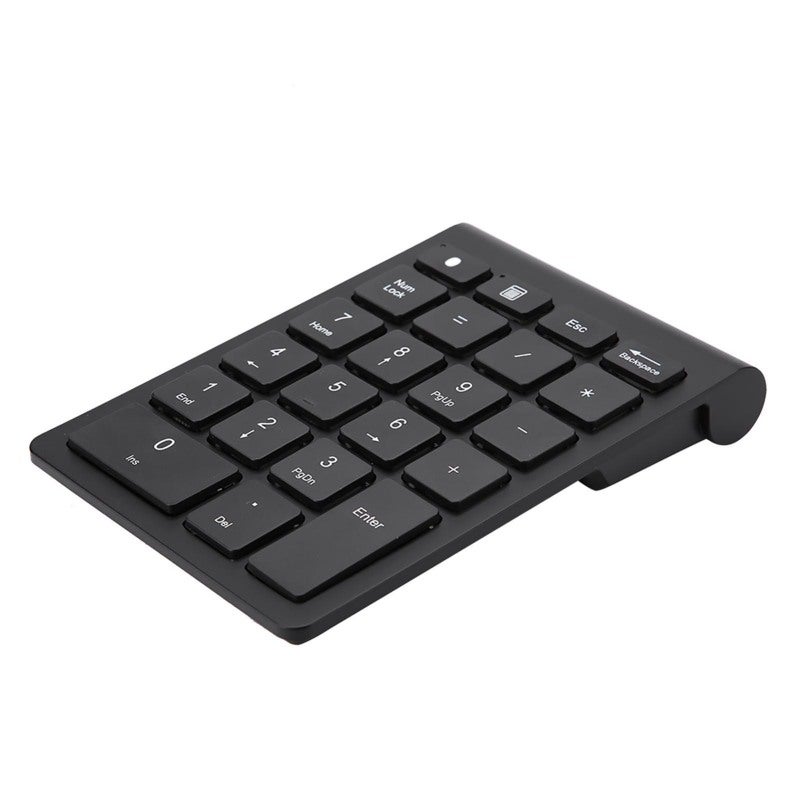 Mini teclado numérico negro de 22 teclas, inalámbrico Bluetooth, para ...