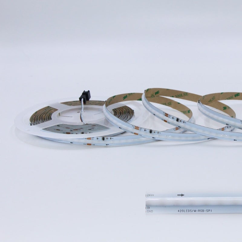 Cinta LED COB RGB 24V 14W/m IP20 – 576 LED/m | Leroy Merlin