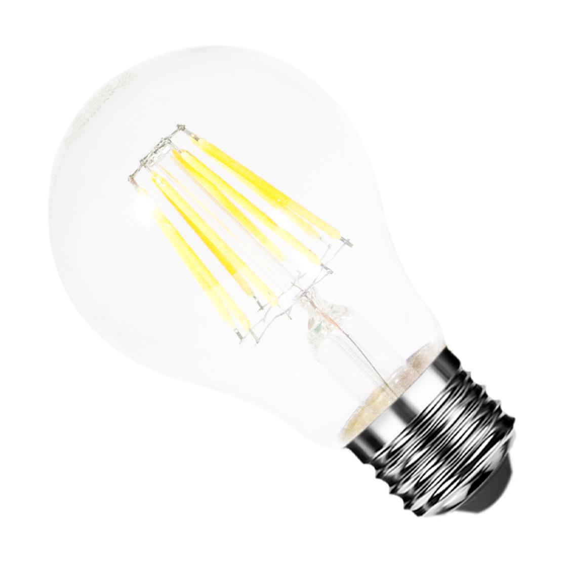Ampoule LED E27 Filament 6W 220V COB 360° - Blanc Froid 6000K - 8000K ... Ampoule LED E27 Filament 6W 220V COB 360° - Blanc Froid 6000K - 8000K ...