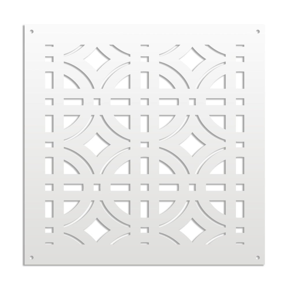 BELLATOR - Panneau PVC Perforé - Parasol - format 98x98 cm - épaisseur ...