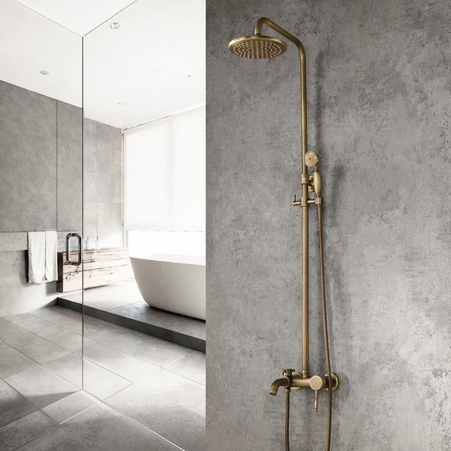 Colonne douche bronze au meilleur prix | Leroy Merlin