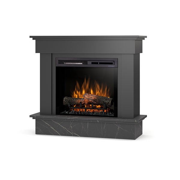 TORMES - Cheminée électrique autoportant à chauffage au sol à LED - 23 ...