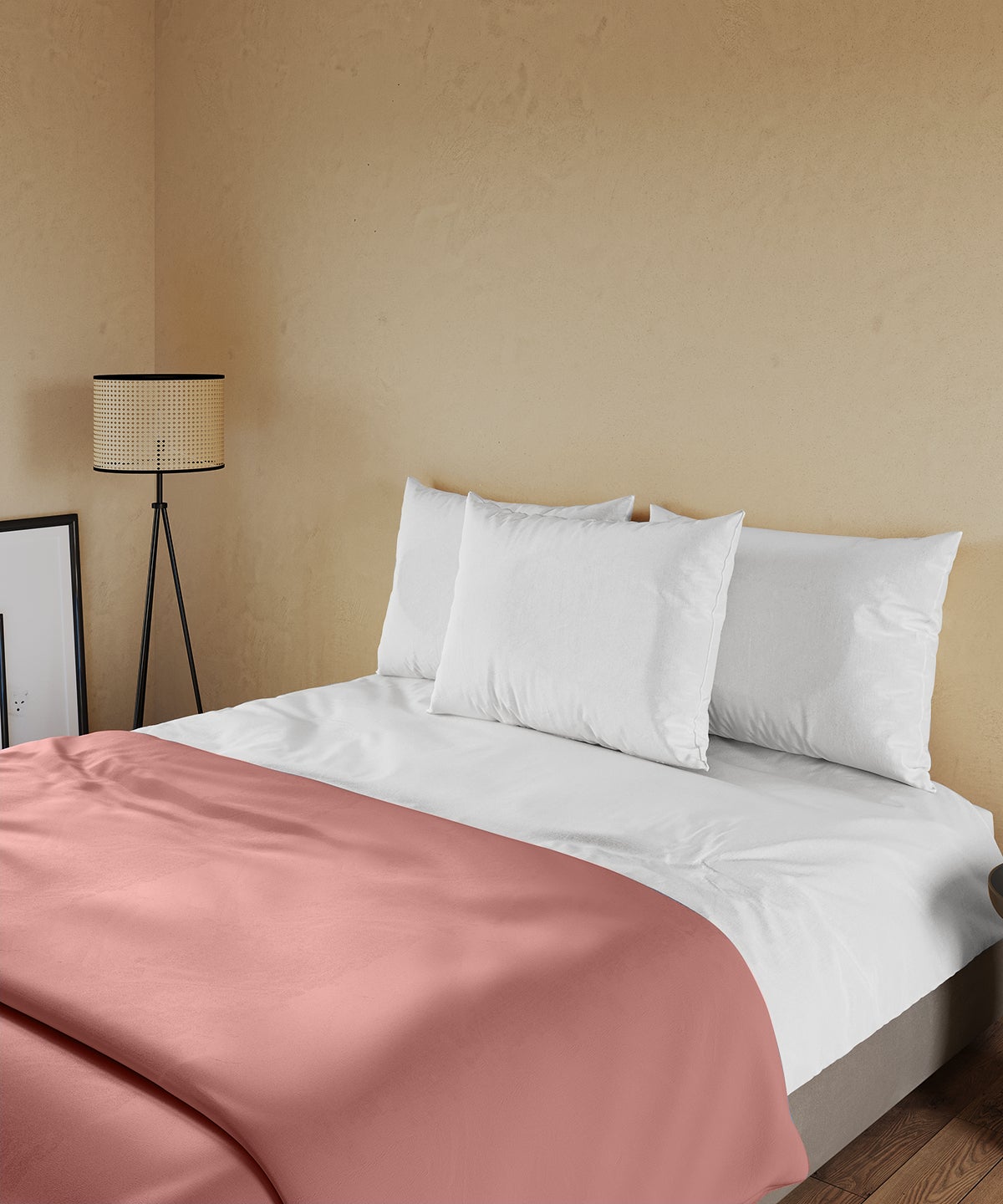 Potiron Paris - MAGDA - Drap housse Magda Blanc 90x190cm | Leroy Merlin