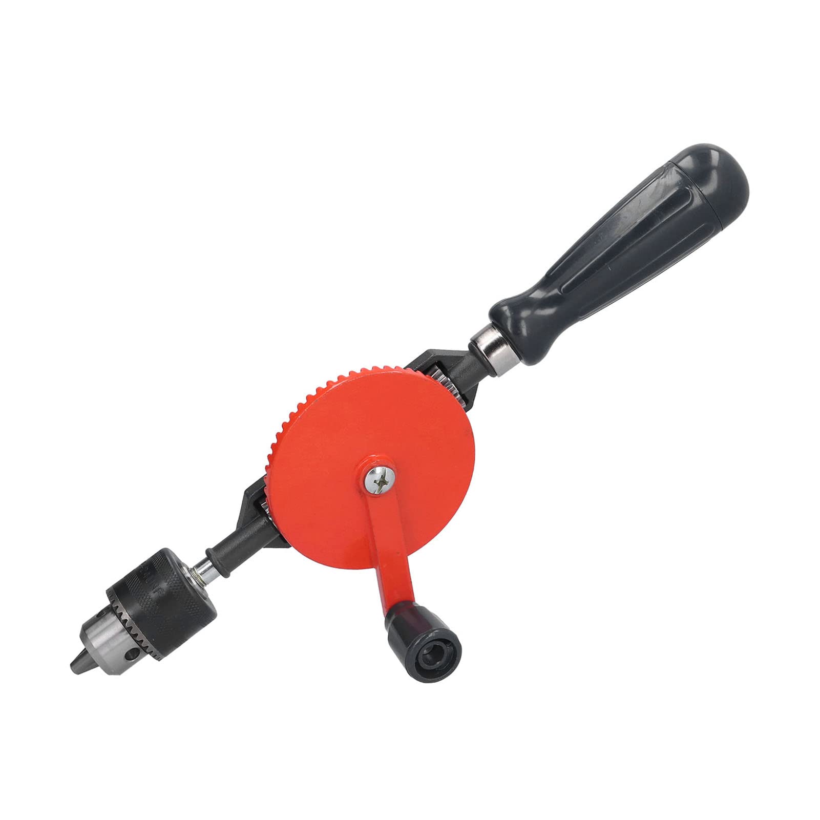 Taladro manual 3/8", piñón doble, amplio rango de sujeción, engranajes ...