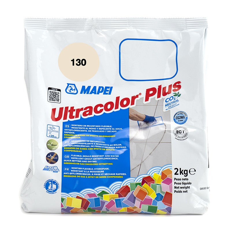Joint Mapei Ultracolor Plus 130 | Saco de 2kg | Leroy Merlin