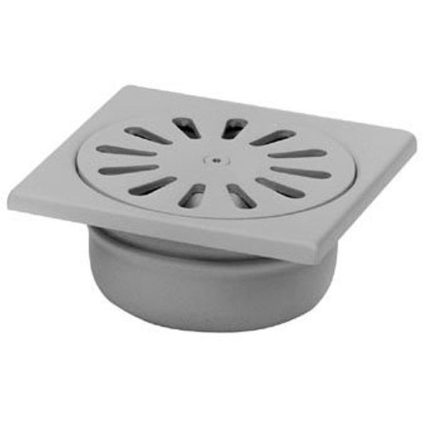 Van den berg siphon de sol en acier inoxydable avec sortie au fond ...