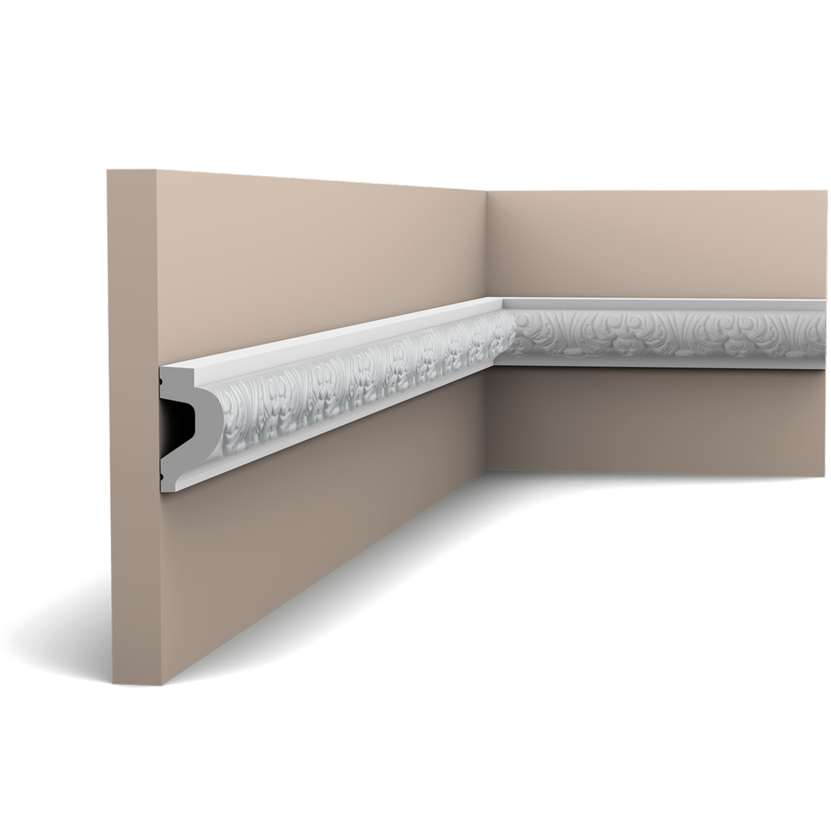 Pack 4 mètres P3020 Cimaise murale Orac Decor - 6x3,2x200cm (h x p x L ...